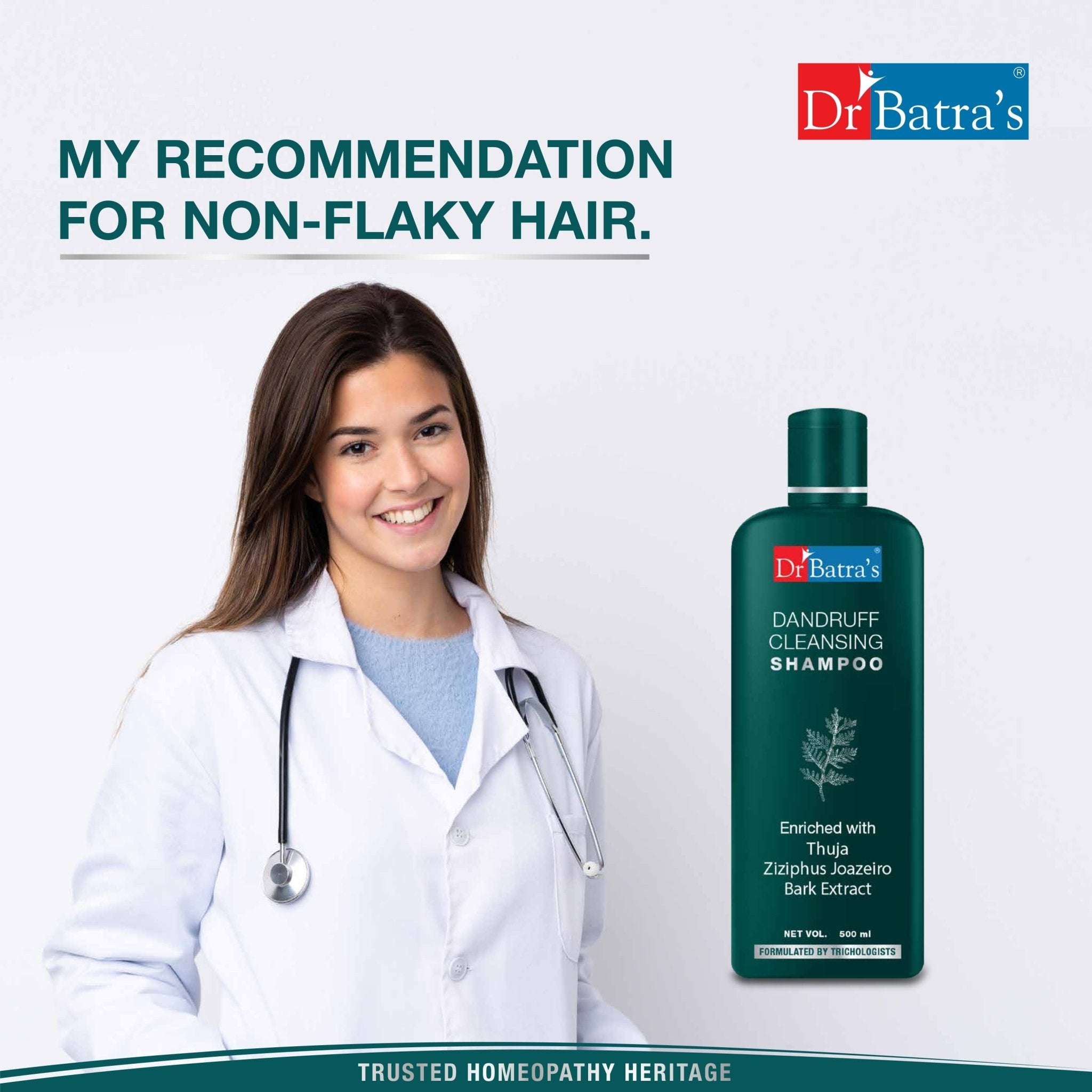Buy Dandruff Cleansing Shampoo Enriched With Thuja - Dr Batras – Dr Batra's