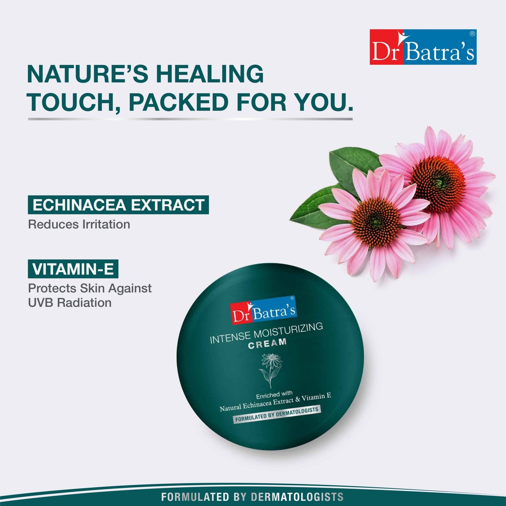Dr Batra’s Intense Moisturizing Cream | Enriched with Echinacea & Vita ...