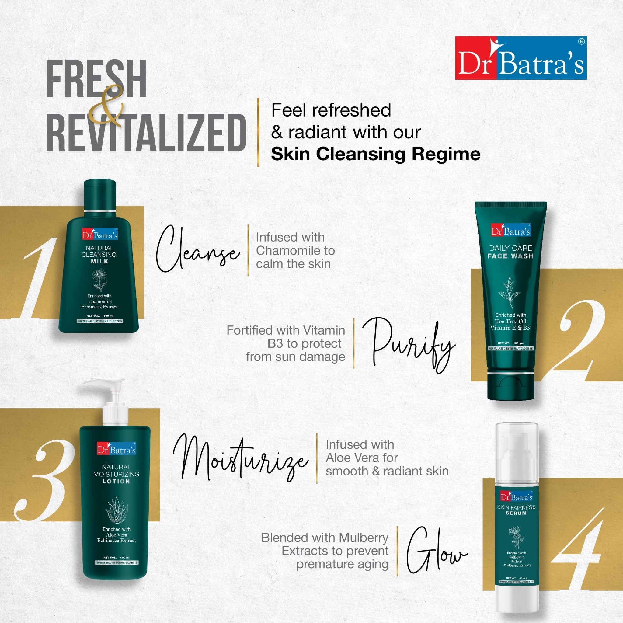 Dr.Batra's Skin Cleansing Regime – Dr Batra's