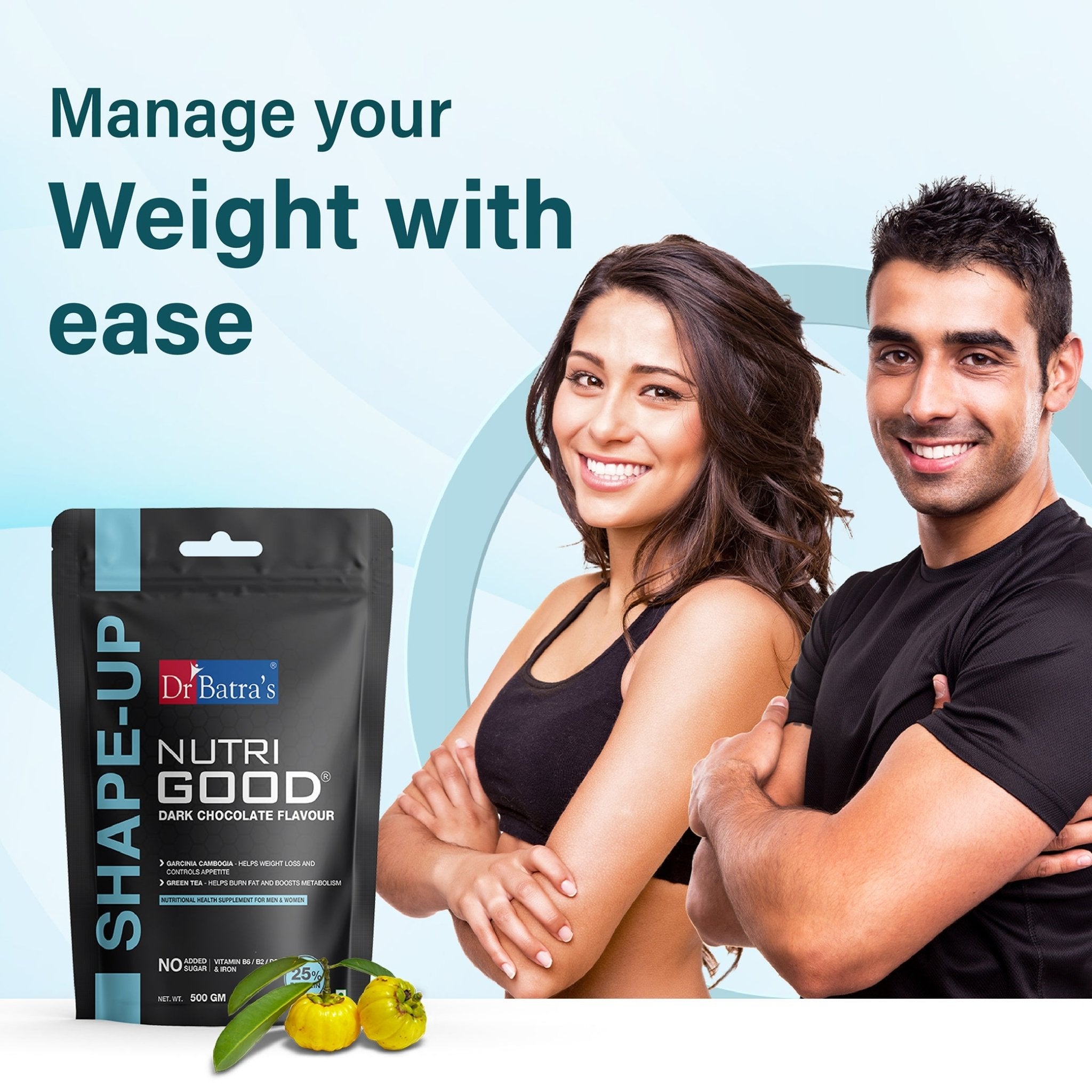 Nutrigood Shape-Up - Protein Powder For Weight Management - 500 GMS ...