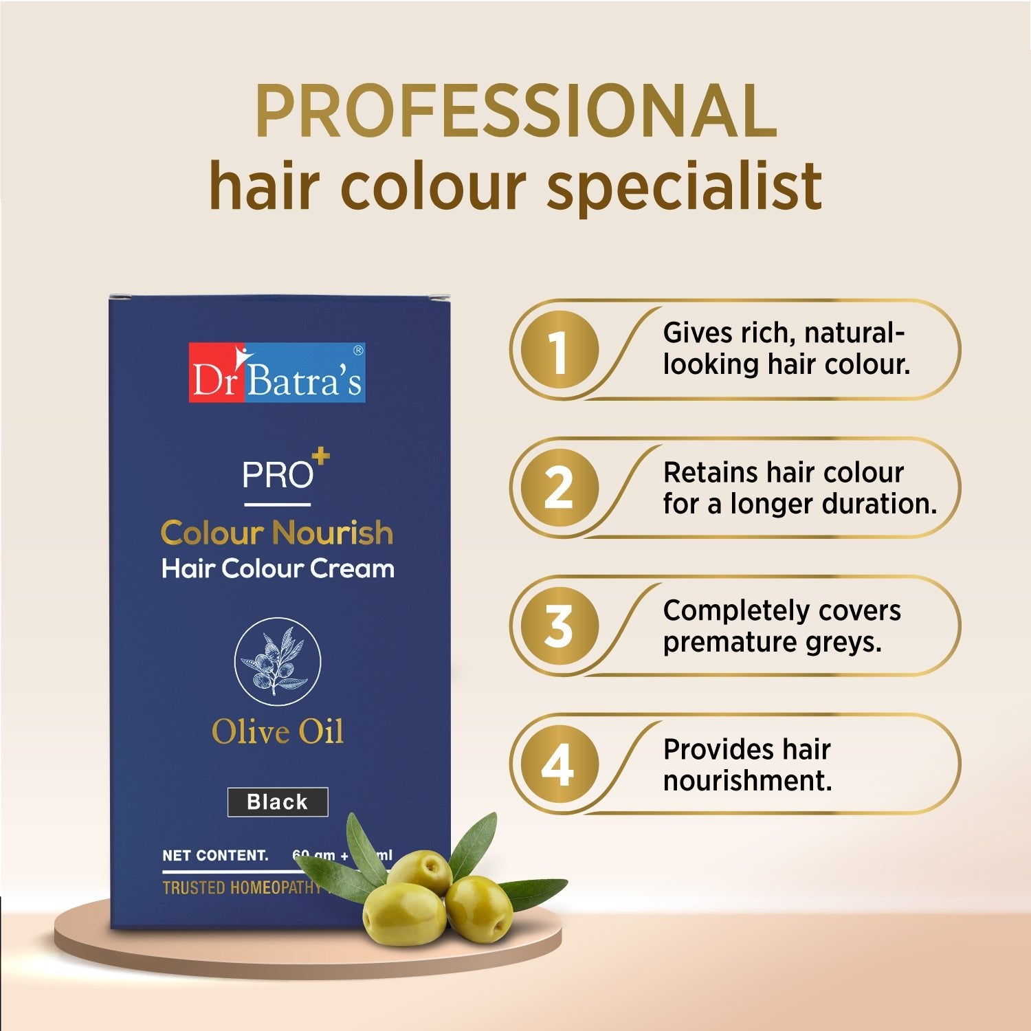 Buy Hair Colour Cream - Dr Batras – Dr Batra's